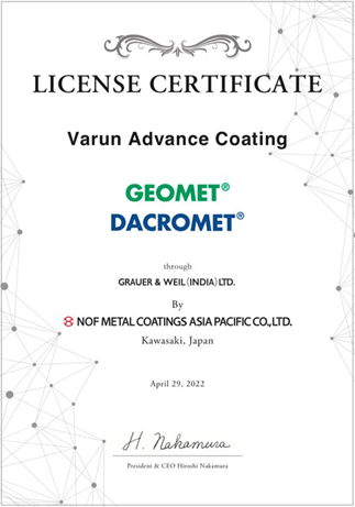 Dacromet, Dacromet and Geomet, Dacromet Ludhiana.